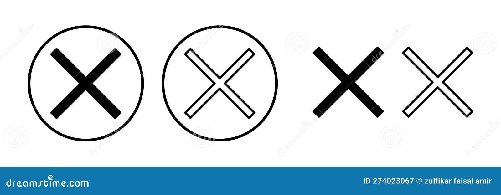 Close Icon. Delete Icon. Remove, Cancel, Exit Symbol Stock Vector ...