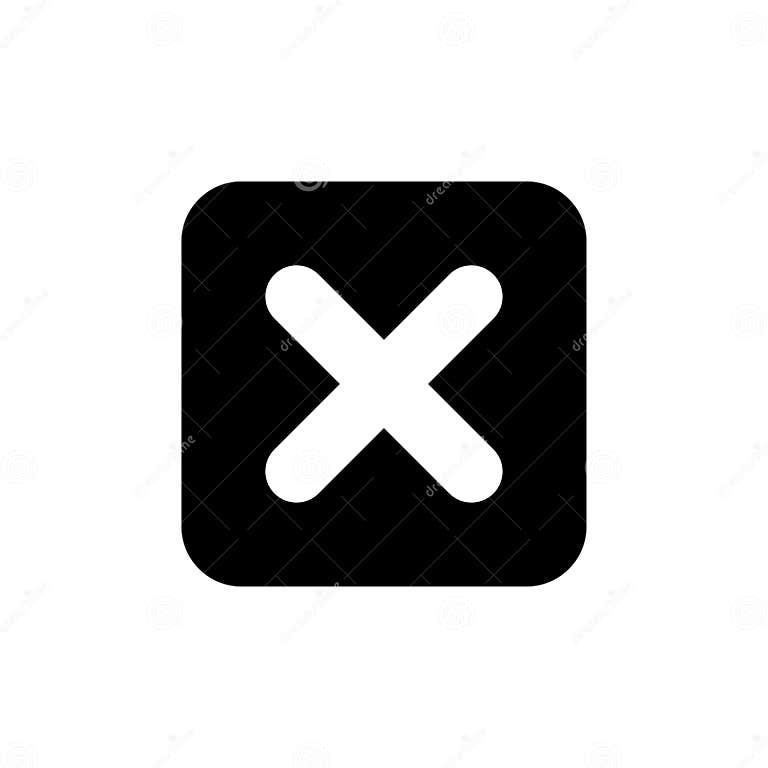 Close Icon. Delete Icon. Remove, Cancel, Exit Symbol Stock Vector ...