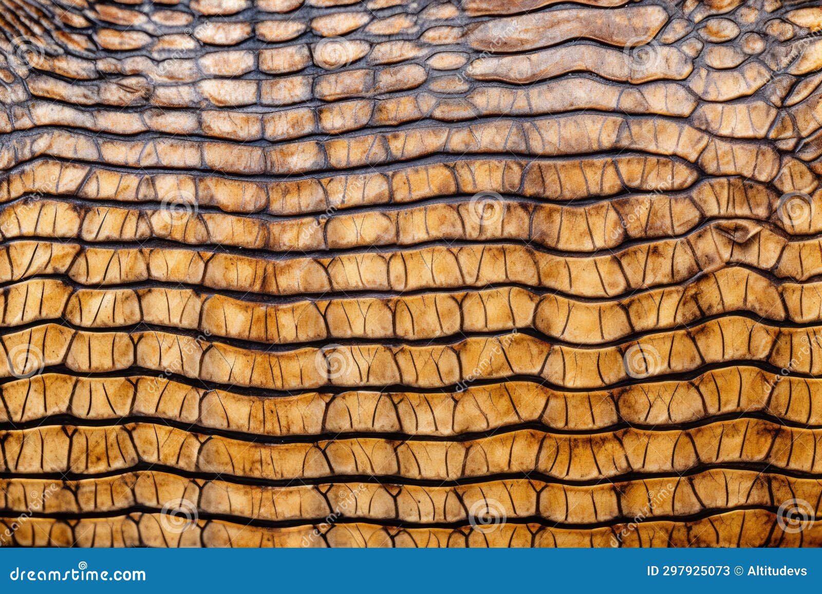 Close View of Alligators Back Skin Stock Image - Image of scale, wild ...