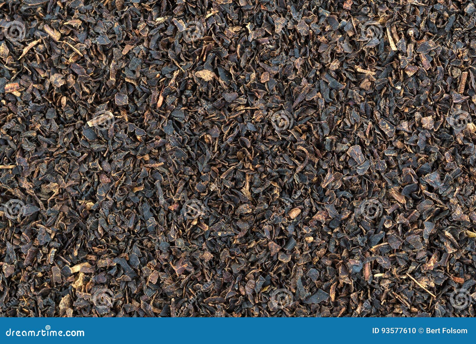 Close View of Black Loose Leaf Tea Stock Photo - Image of healthy, heap ...