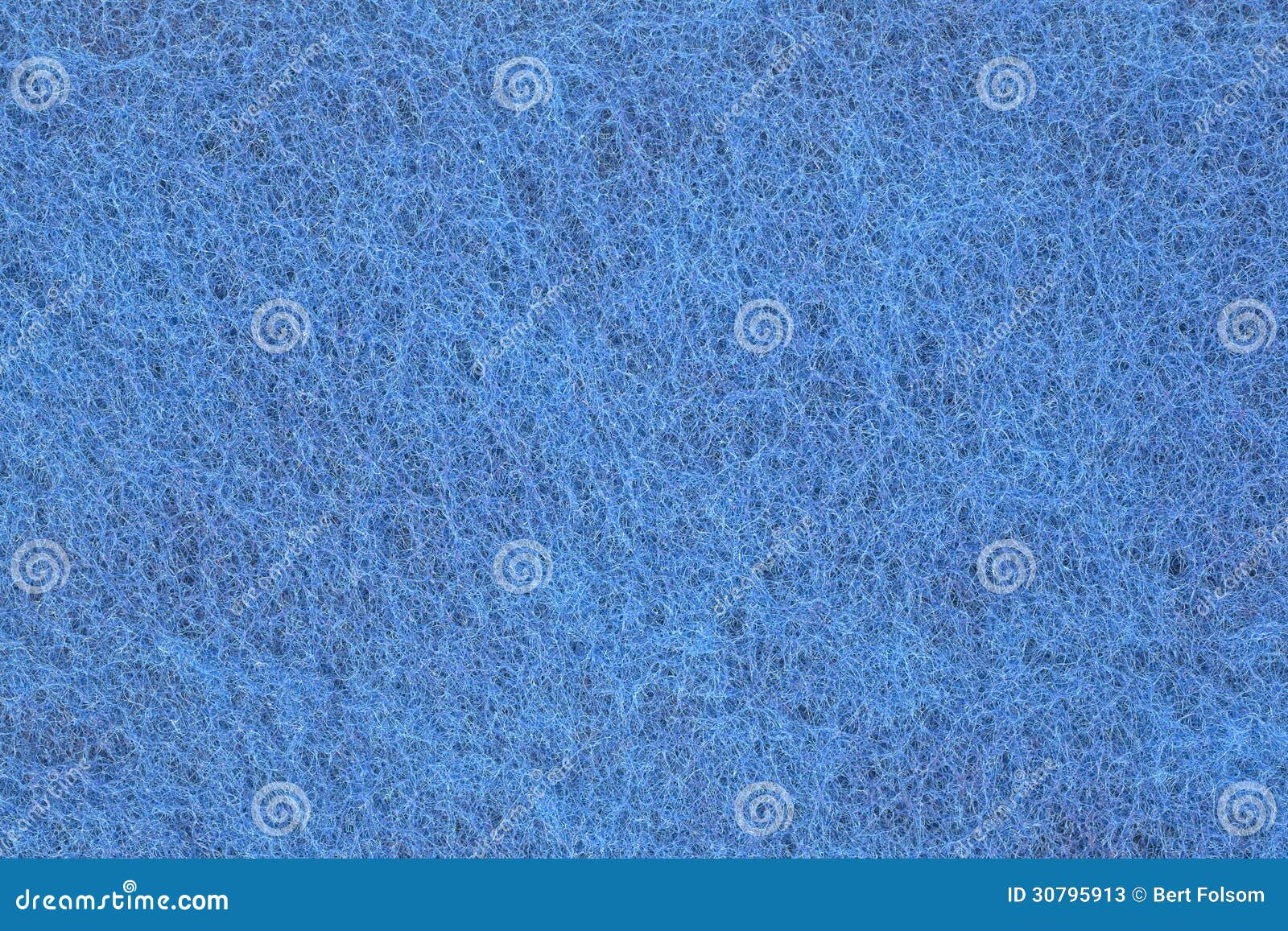 Close View Blue Scouring Pad Stock Image - Image of kitchen, closeup ...