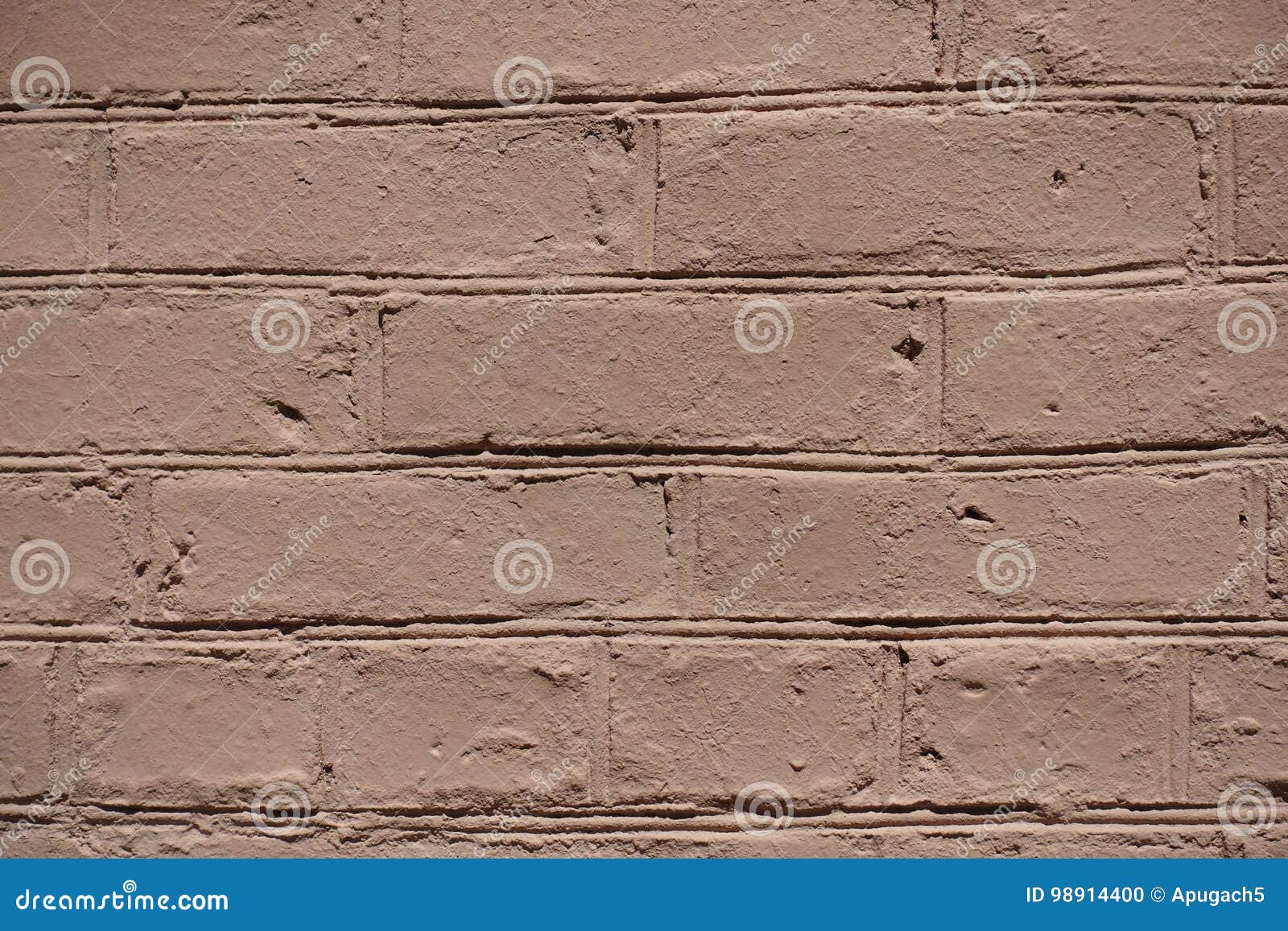 Closeup of Bumpy Painted Brick Wall Stock Photo - Image of objects ...