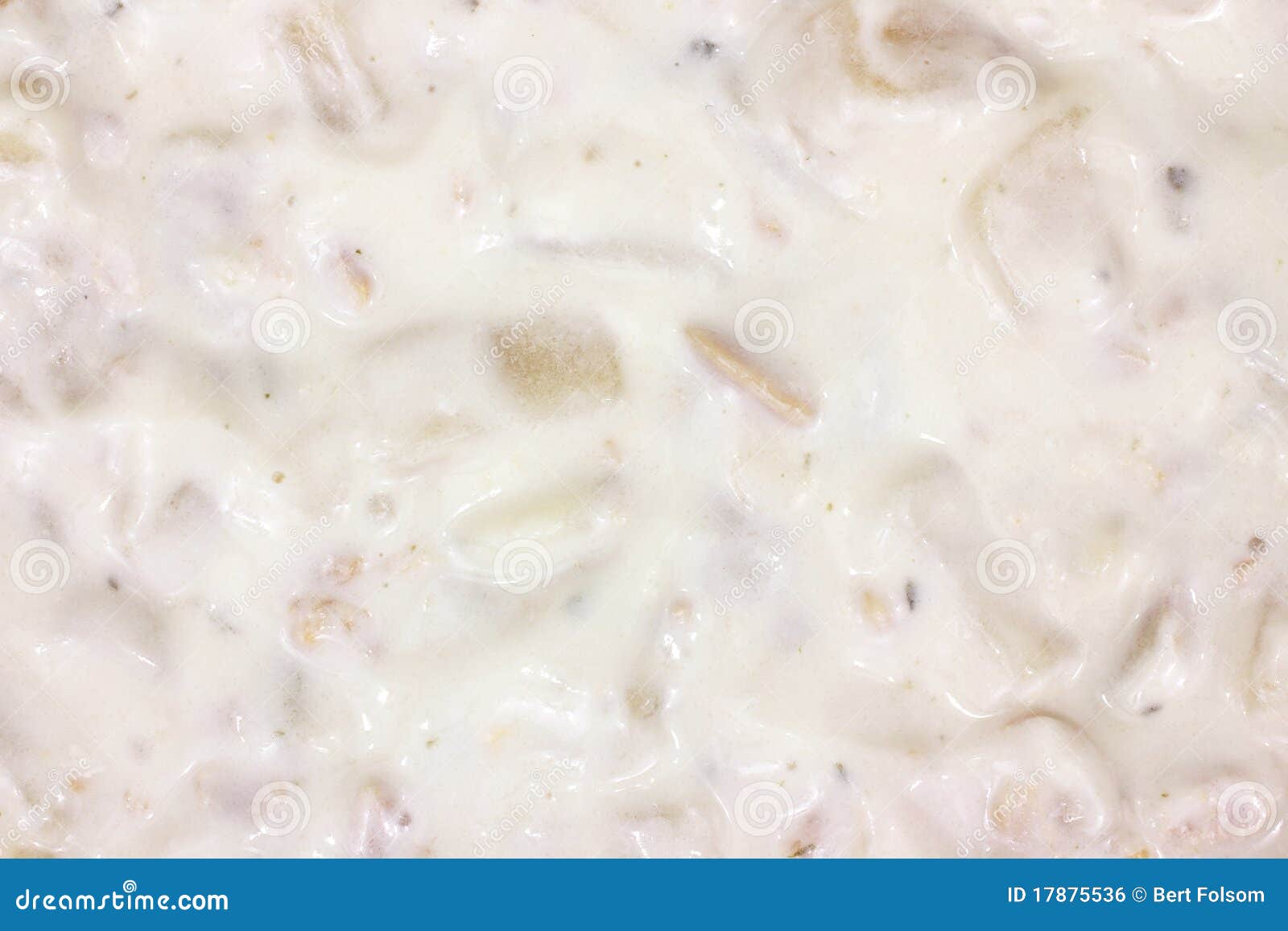 Close view of chowder stock photo. Image of meal, creamy - 17875536
