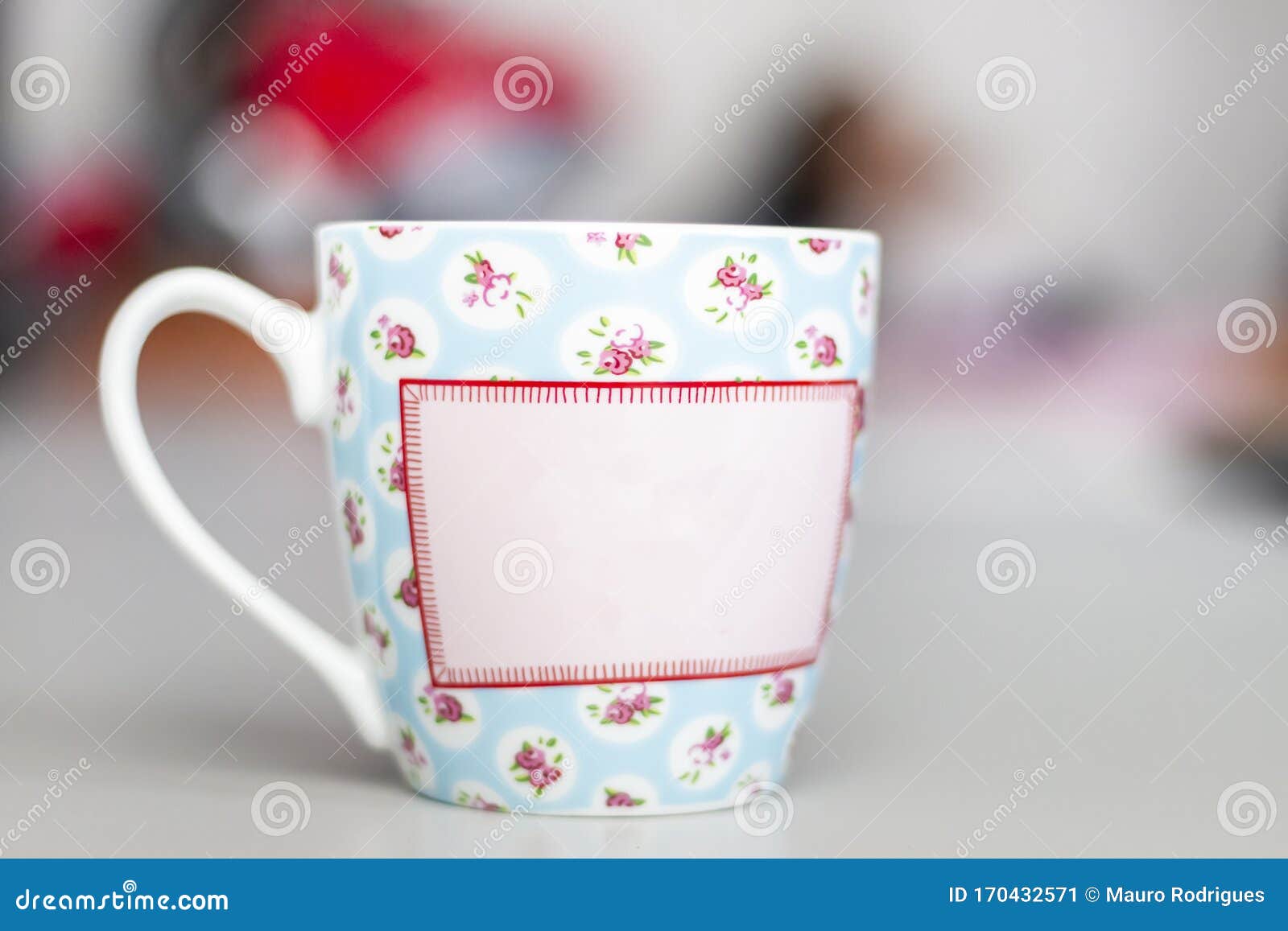 Cup of tea with handle stock image. Image of healthy - 170432571
