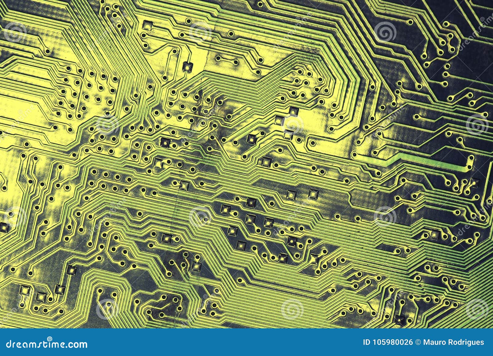 Computer circuits stock photo. Image of device, digital - 105980026