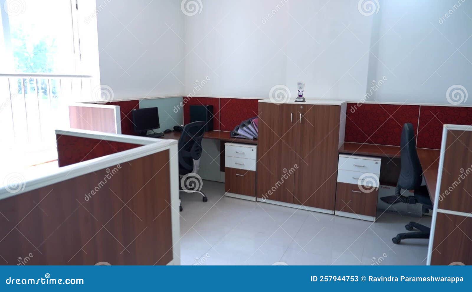 Close View of Empty Computer Room Inside the College Campus Stock Video ...