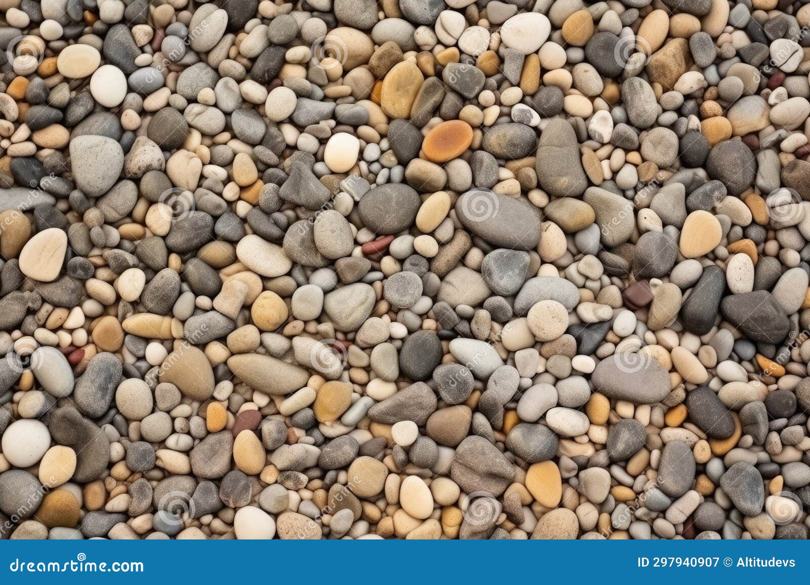 Close View of Pebbles Embedded in a Wall for Texture Stock Image ...
