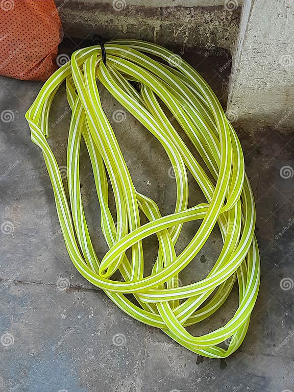 Plastic water pipe bundle stock image. Image of textile - 231613153