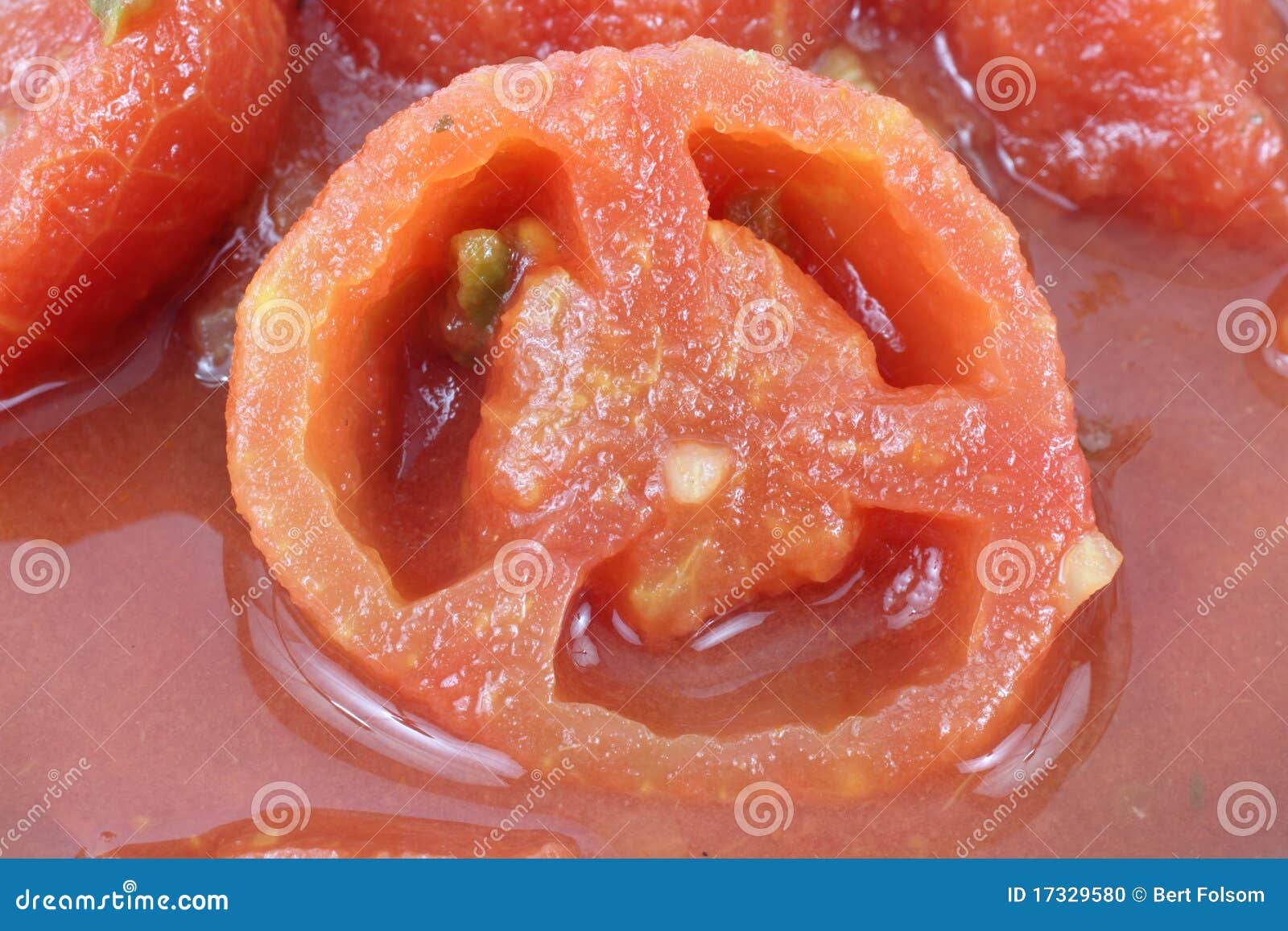 Close View of Sliced Stewed Tomatoes Stock Photo - Image of cooked ...