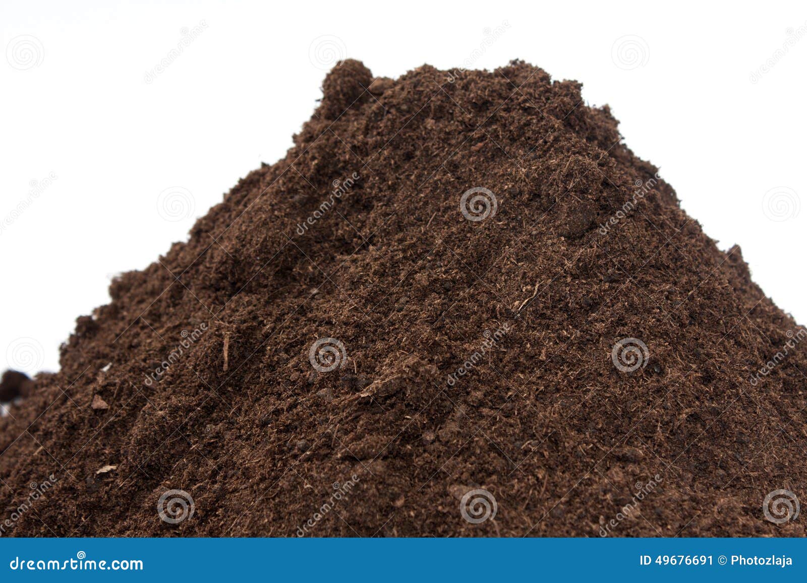 Close View of Soil in a Pile Stock Image - Image of growth, garden ...