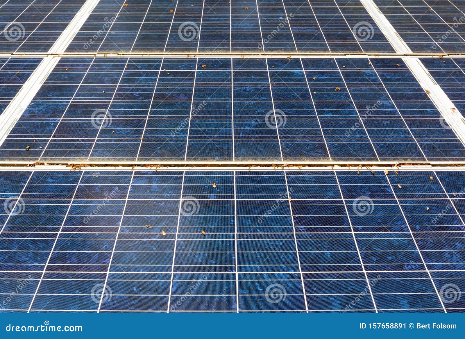 Close view of solar panels stock image. Image of installed - 157658891
