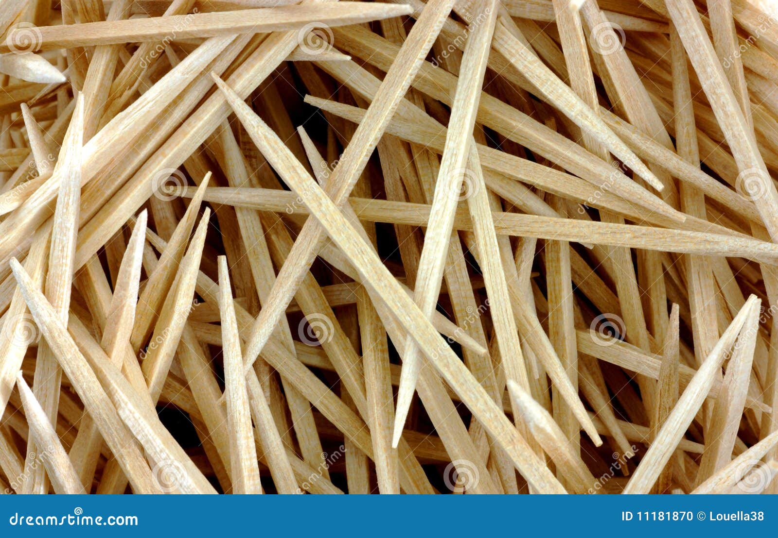Close view tooth picks stock photo. Image of points, grain - 11181870