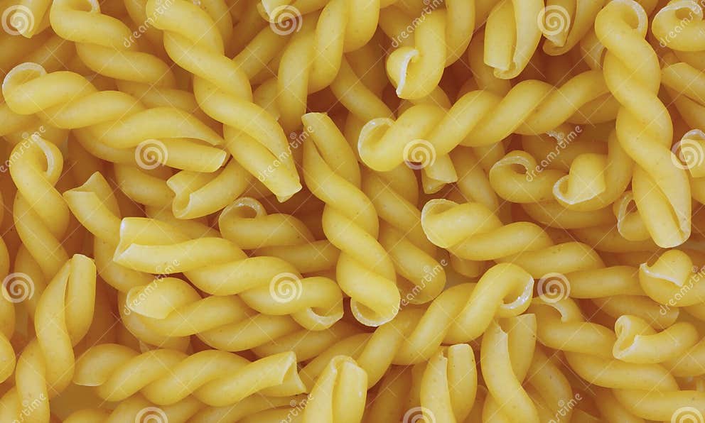 Close view twisted pasta stock photo. Image of pasta - 10684378