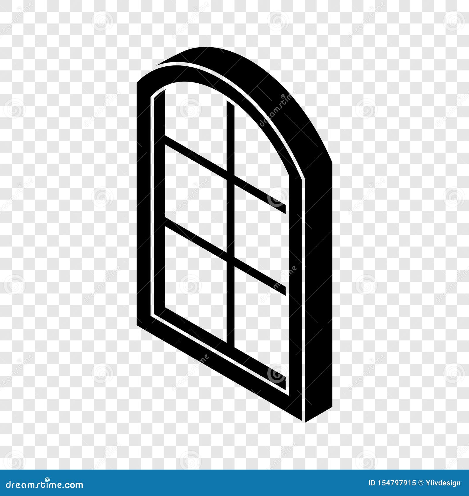 Close Window Frame Icon, Simple Black Style Stock Vector - Illustration ...