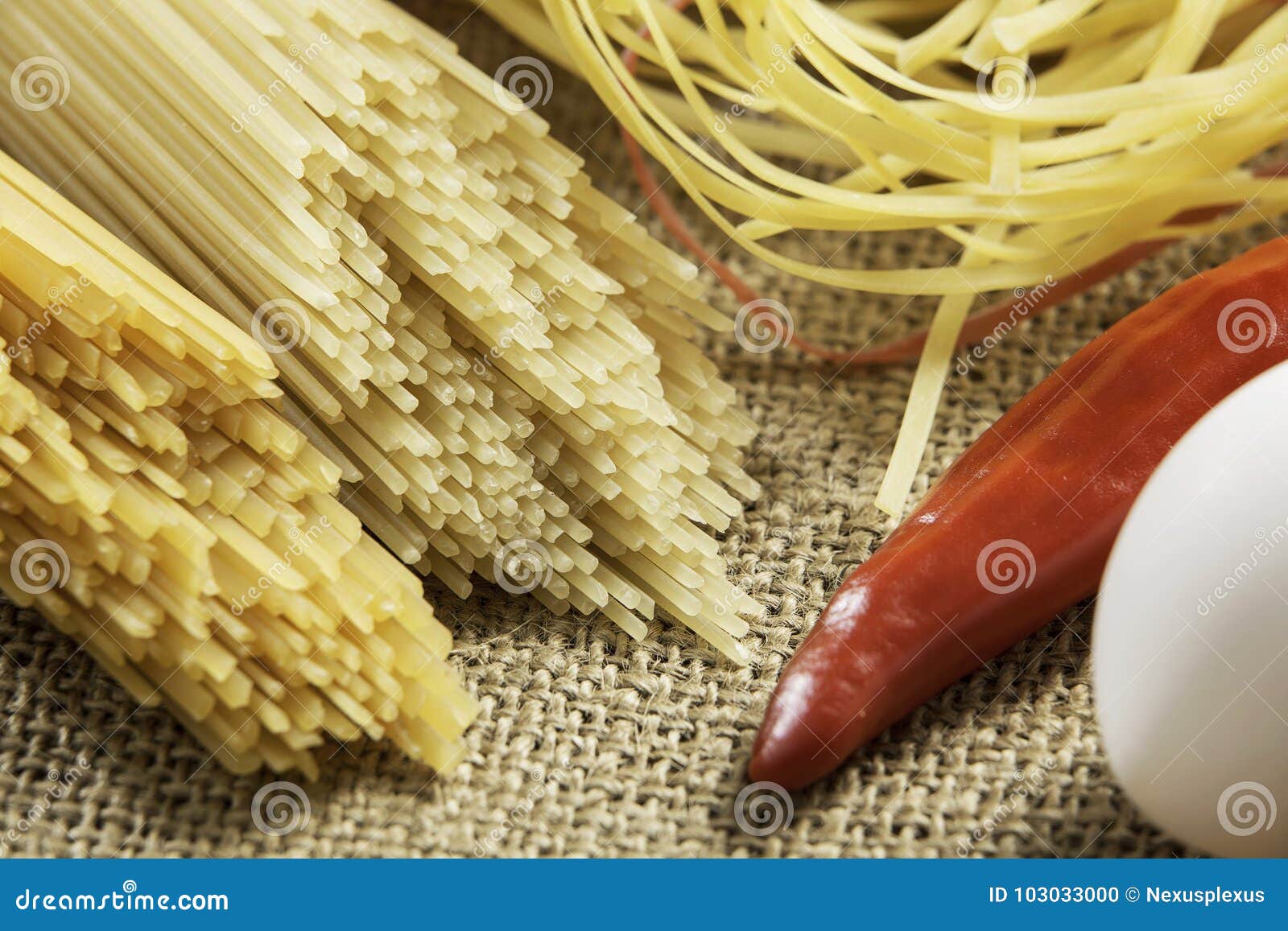 Close of yellow pasta stock photo. Image of yellow, spaghetti - 103033000