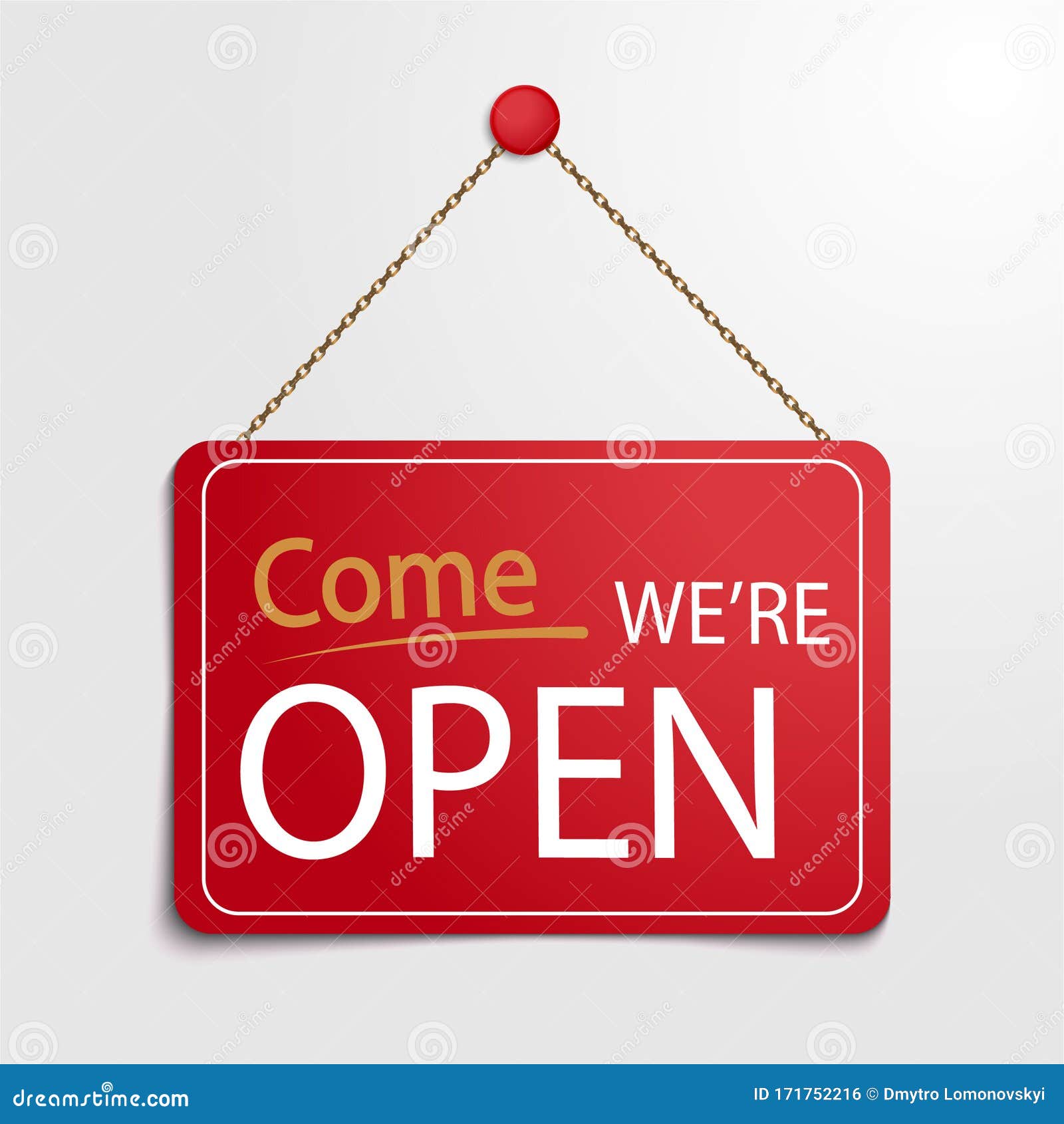 Bright and Attractive Information Index for Shops Stock Vector ...