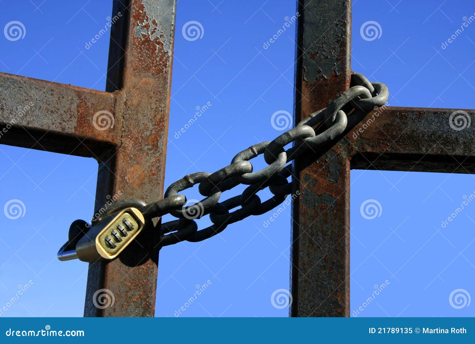 Closed stock image. Image of clasp, chain, closed, protection - 21789135