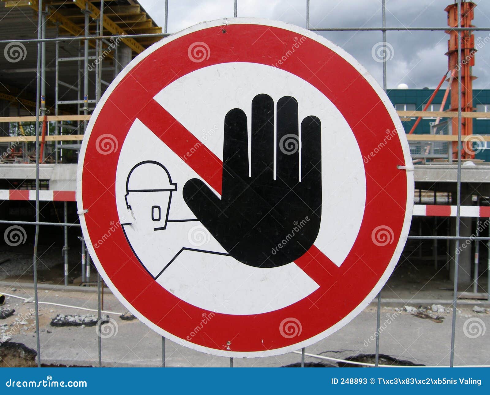 Closed area stock image. Image of sign, closed, future - 248893