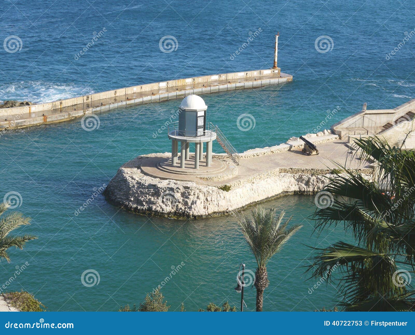Small Observation Tower On The Wall Of Pena National Palace In Sintra ...