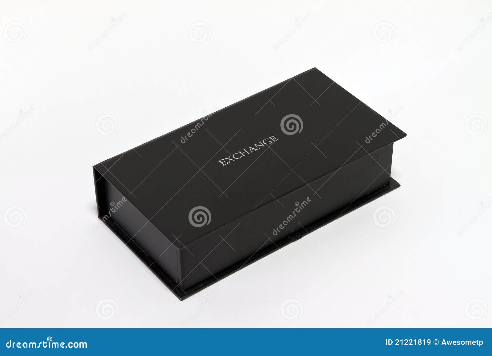 Closed Black box stock image. Image of black, storage - 21221819