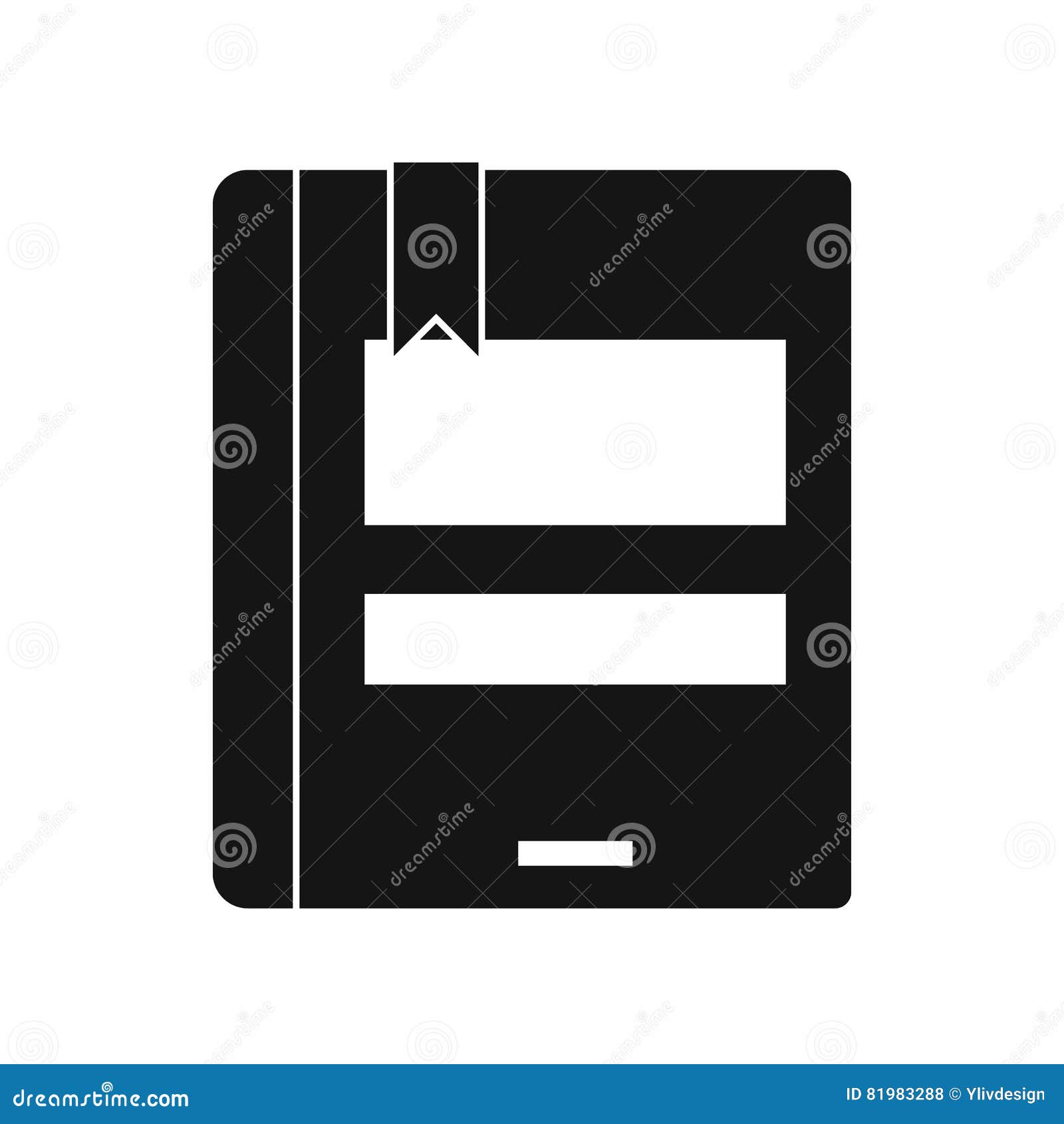 Closed Book Icon, Simple Style Stock Vector - Illustration of ...