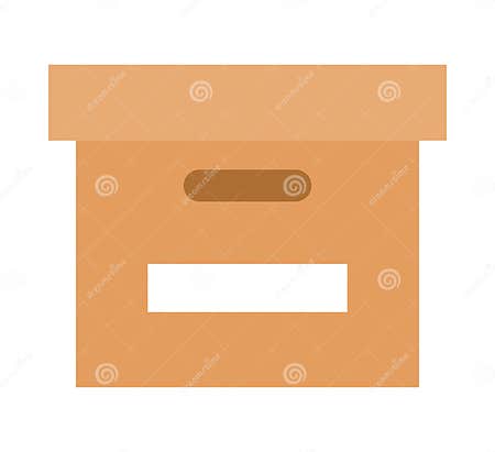 Closed box design stock vector. Illustration of shipment - 224282079