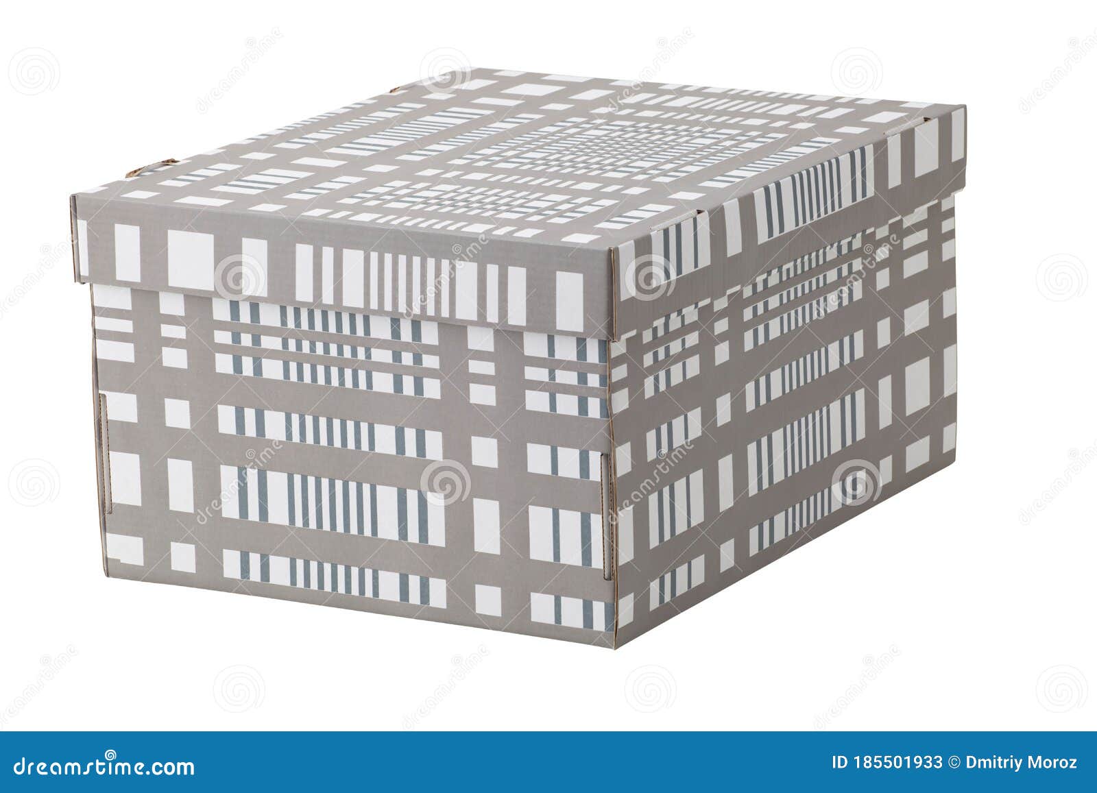 Closed box isolated stock image. Image of isolated, include - 185501933