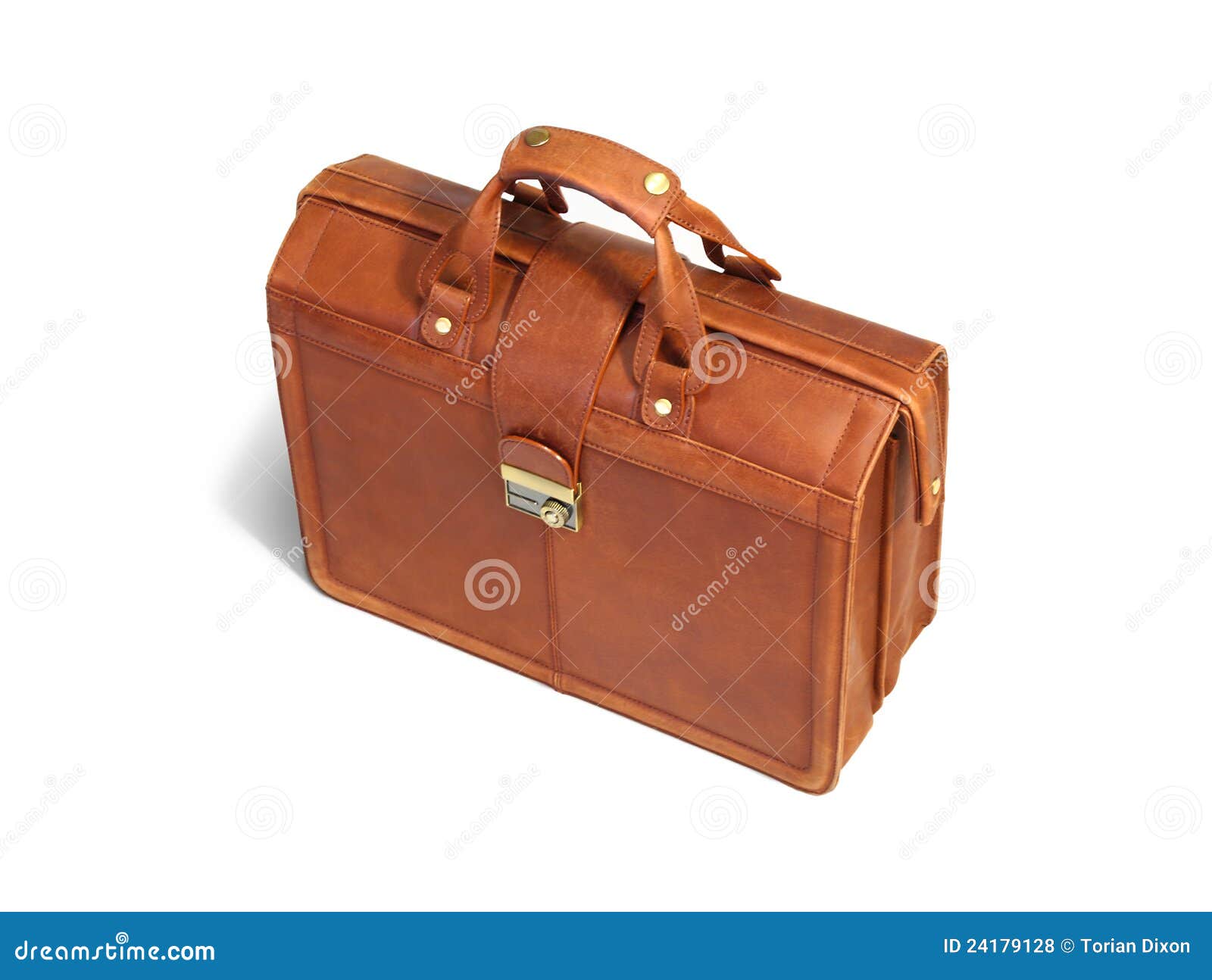Closed Briefcase stock photo. Image of handle, case, angle - 24179128