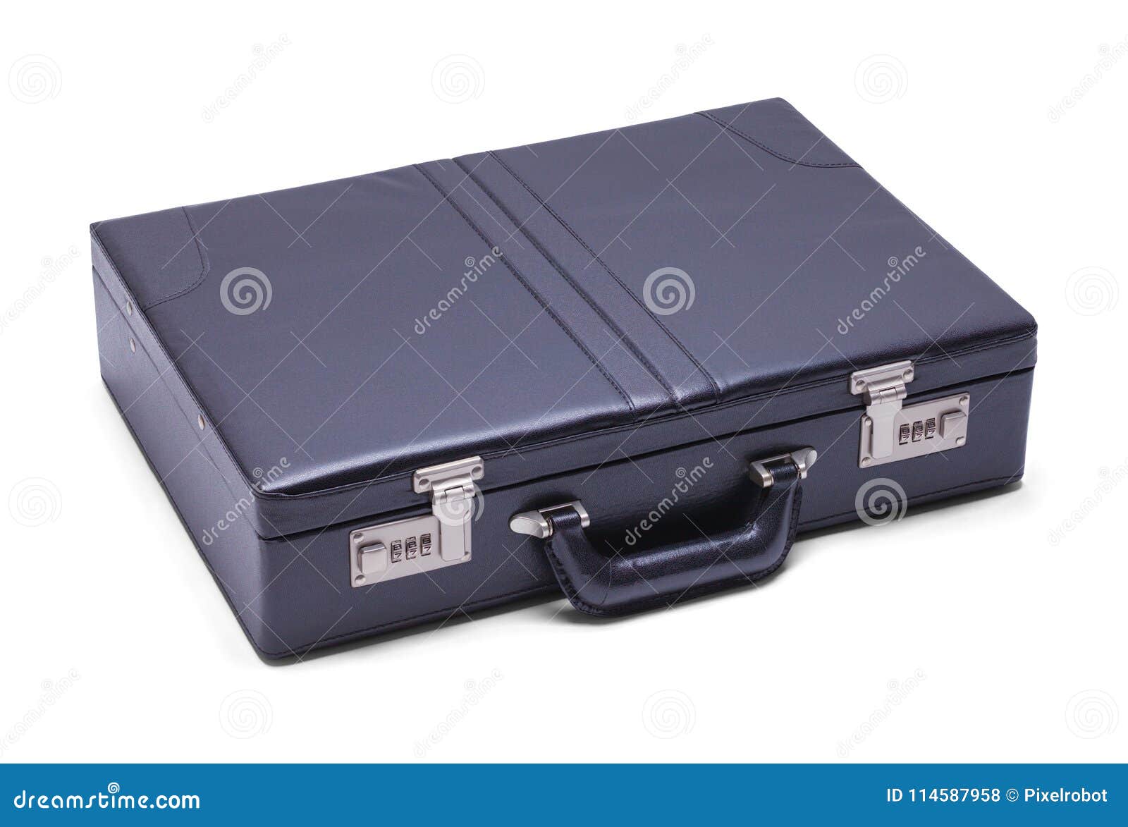 Closed Briefcase stock photo. Image of large, briefcase - 114587958