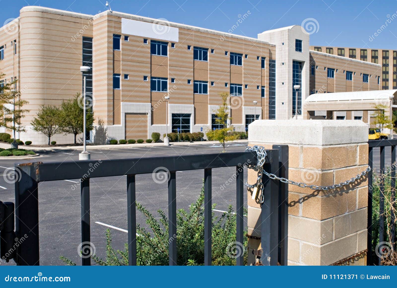 Closed for Business stock image. Image of gate, architecture - 11121371