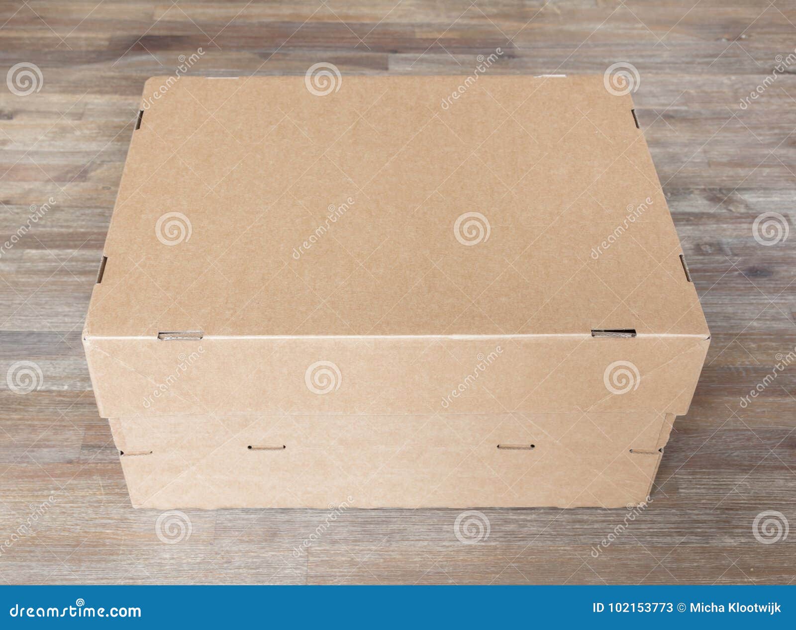 Closed cartboard box stock image. Image of paper, mail - 102153773