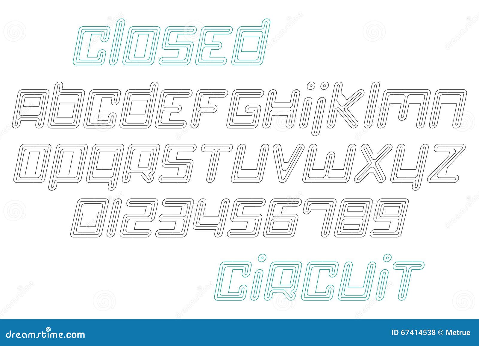 Technology Lettering Stock Illustrations – 82,125 Technology Lettering ...