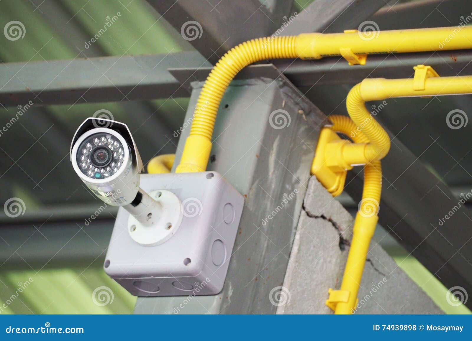 Closed Circuit TV Camera for Security Stock Photo - Image of cctv ...