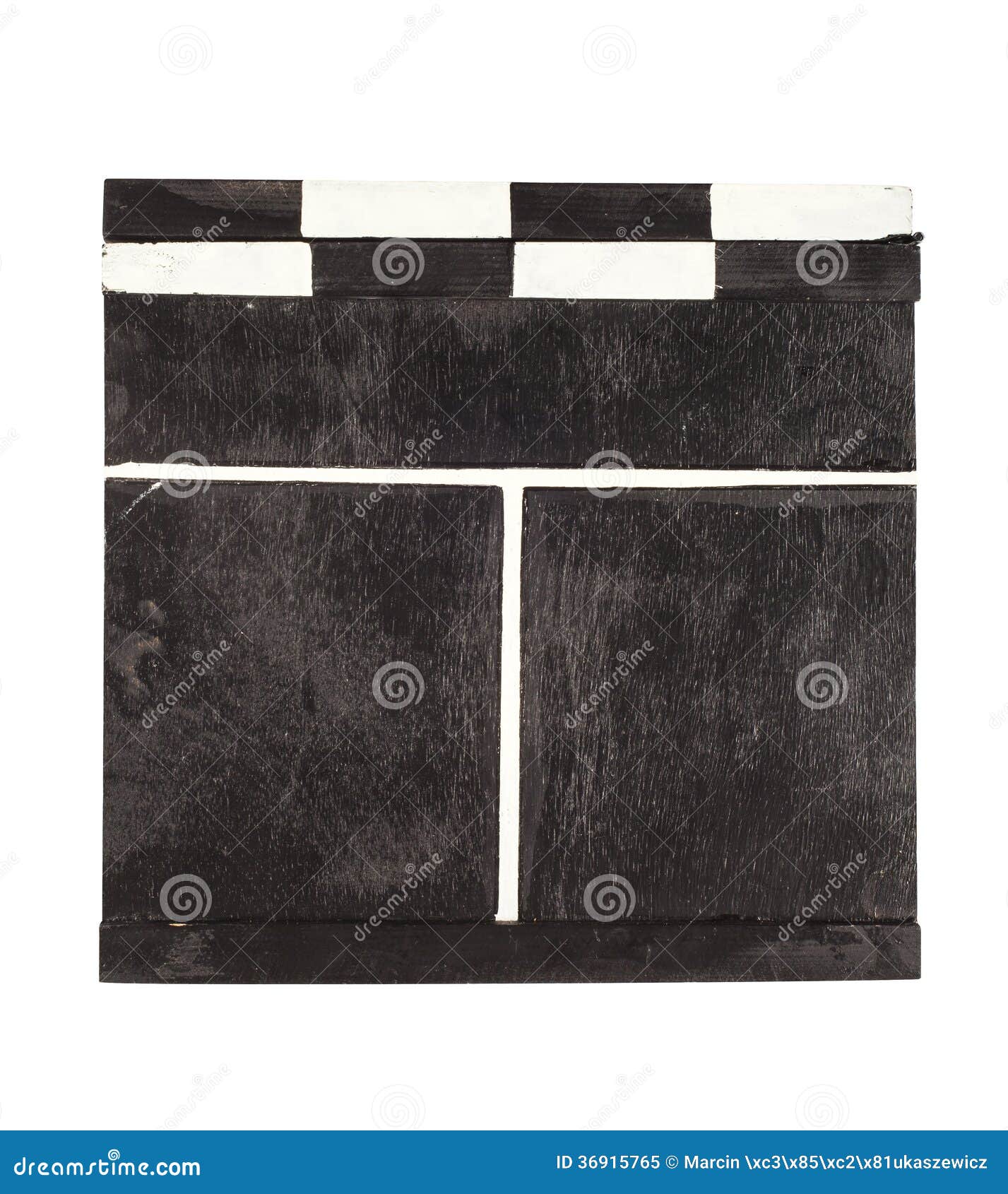 Closed clapperboard stock image. Image of real, plank - 36915765