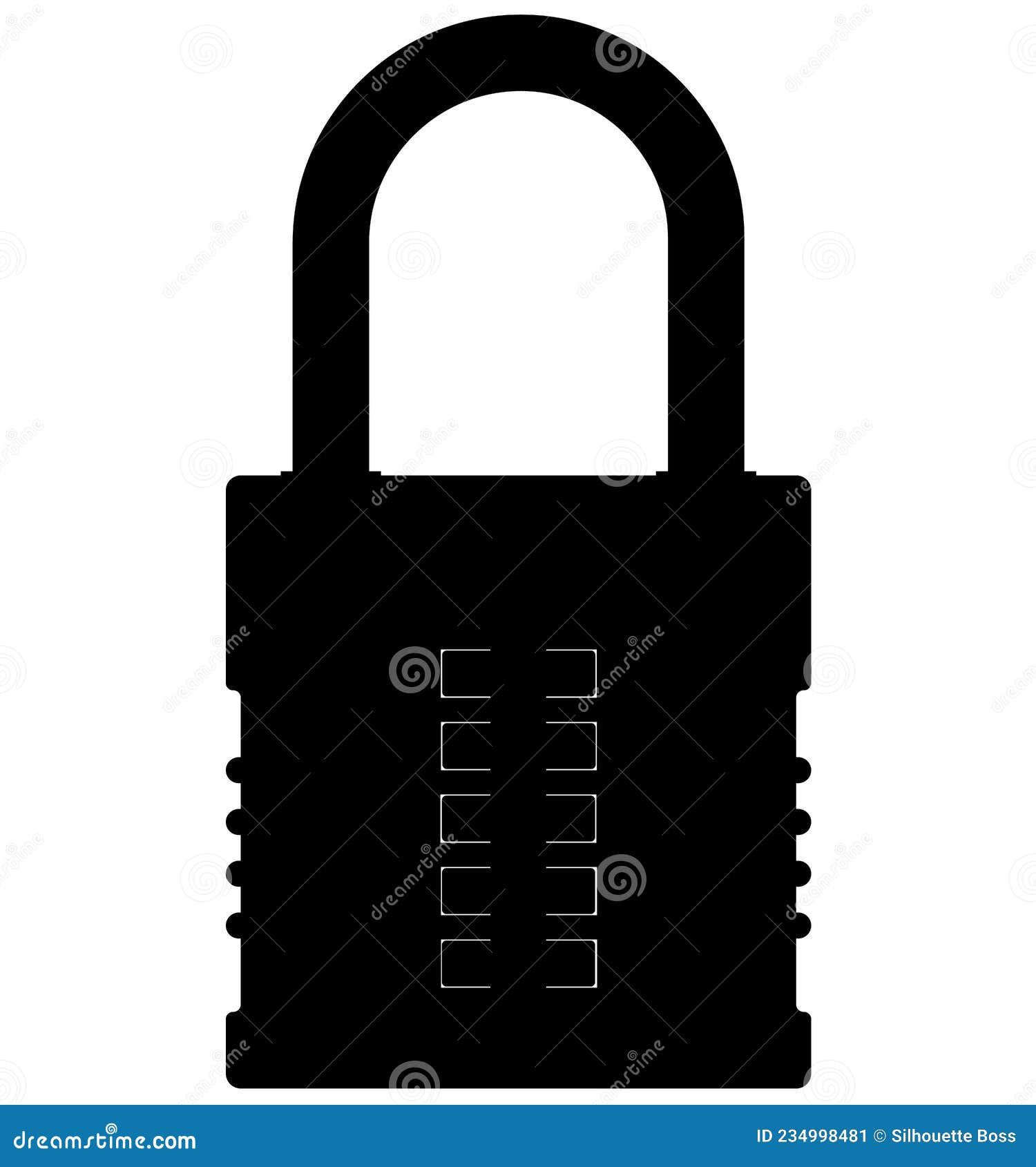 Closed Combination Lock, Padlock with Security Code Dial, Number Wheel ...