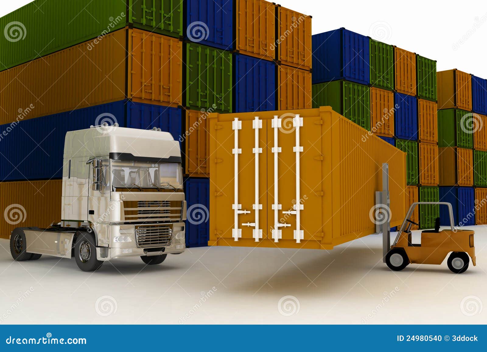 Closed containers stock illustration. Illustration of cargo - 24980540