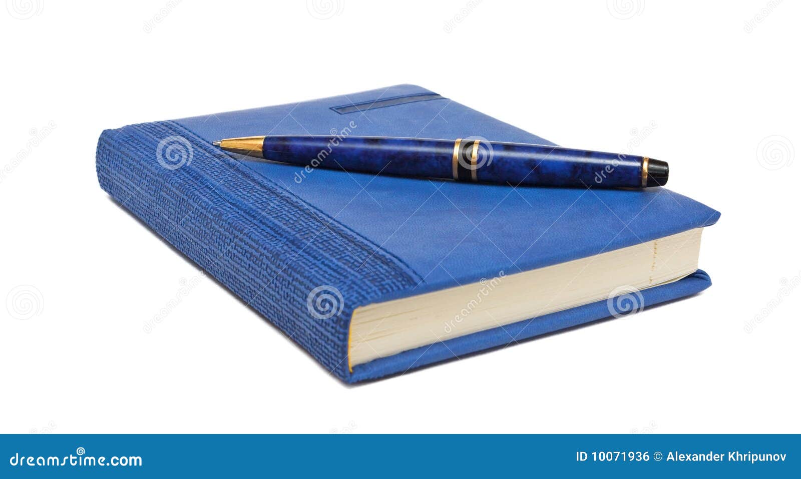 Closed Diary with Pen on Top Stock Photo - Image of document, diary ...
