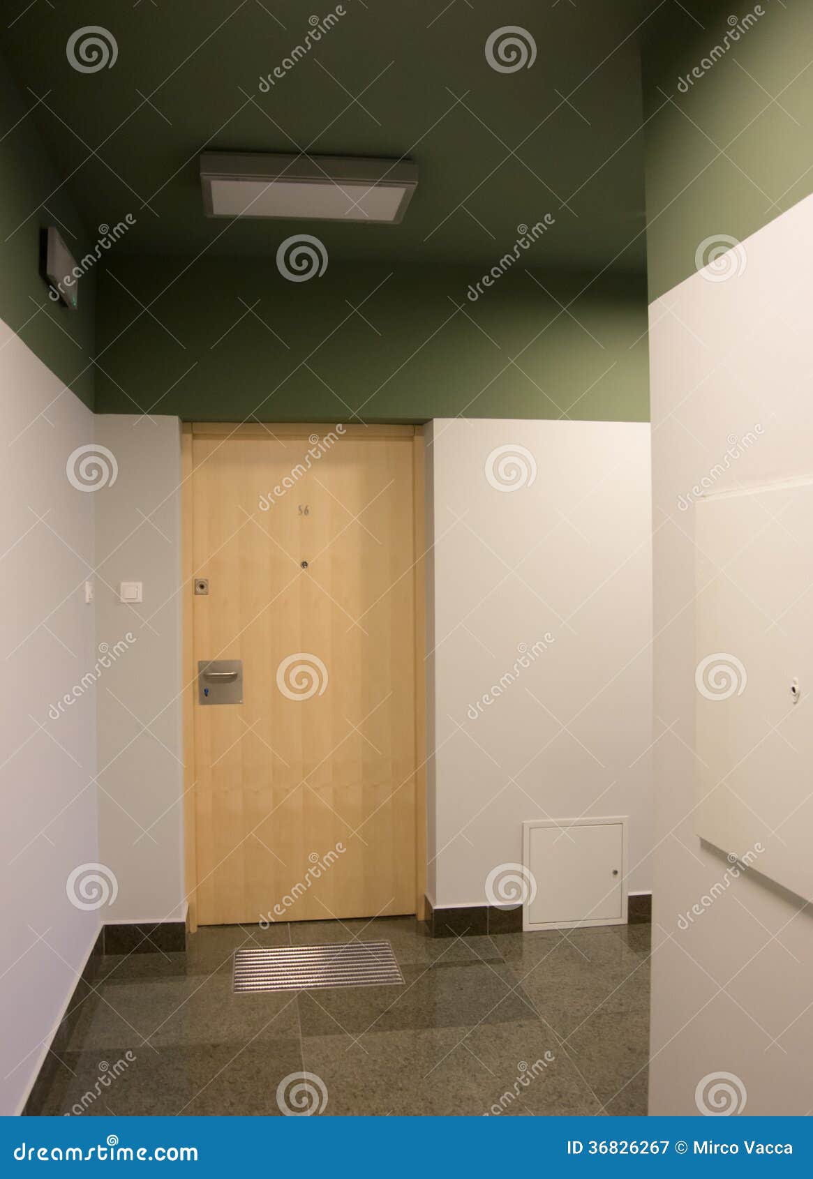 Closed door stock image. Image of hall, apartment, closed - 36826267