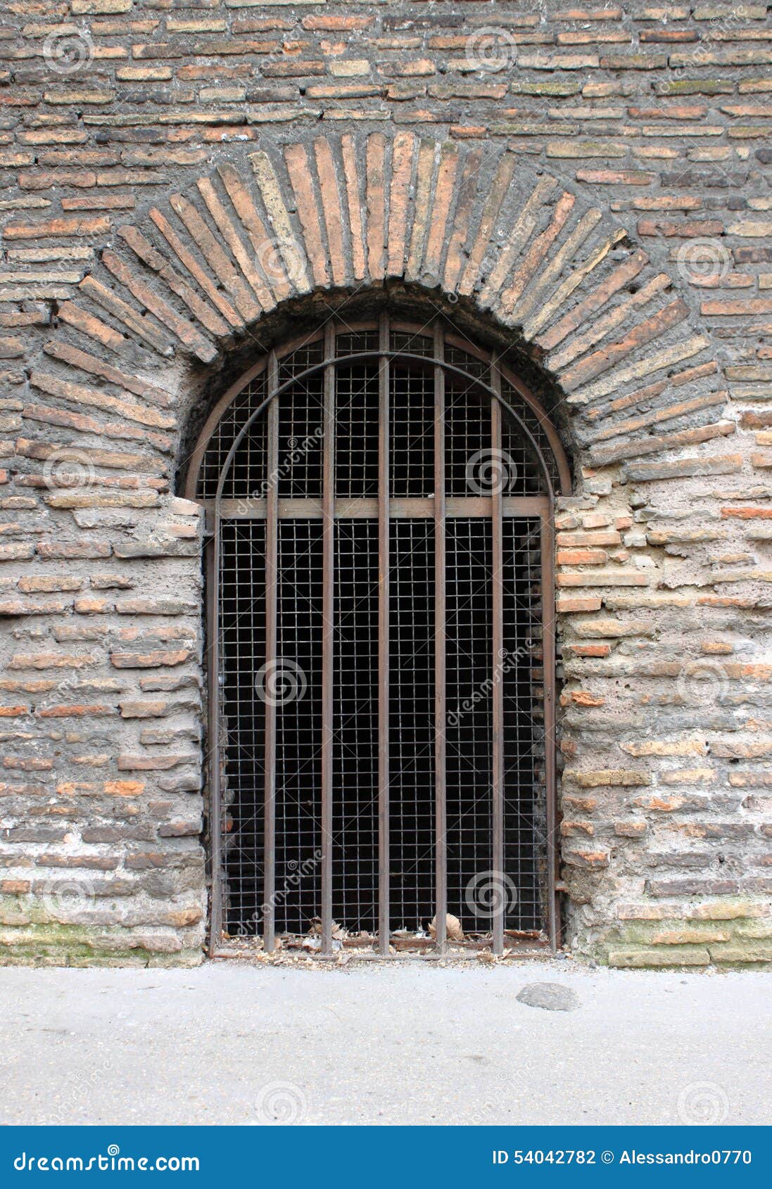 Closed door a prison stock photo. Image of dungeon, architecture - 54042782