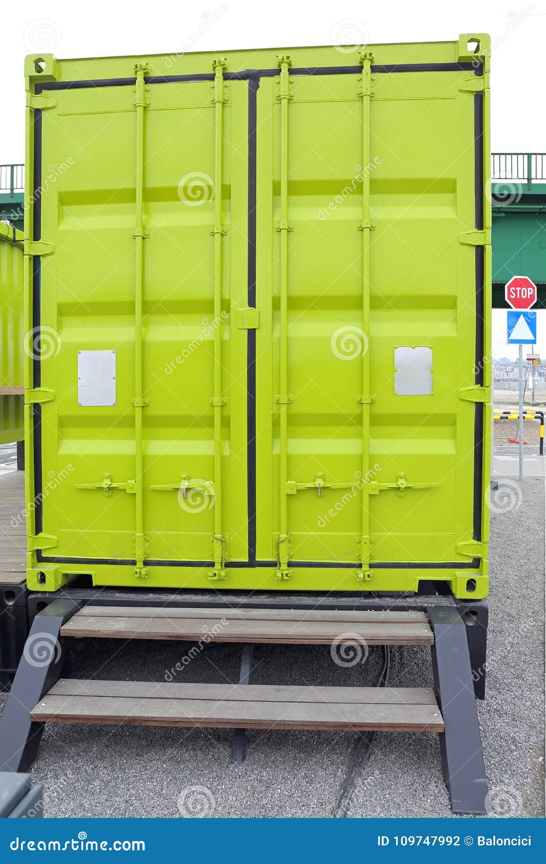 Container stock photo. Image of container, shipping - 109747992