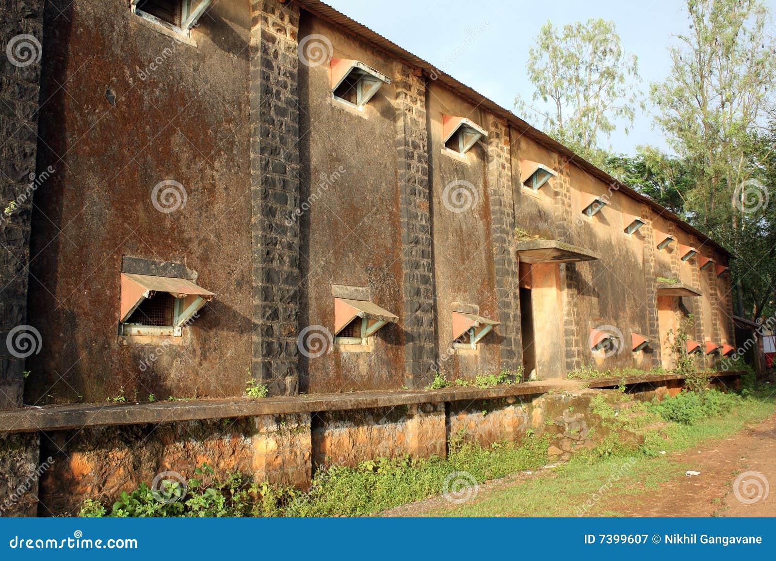 Closed Down Factory stock image. Image of designing, exterior - 7399607