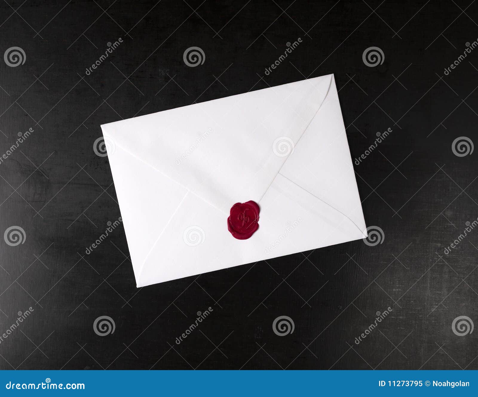 Closed envelope stock image. Image of correspondence - 11273795