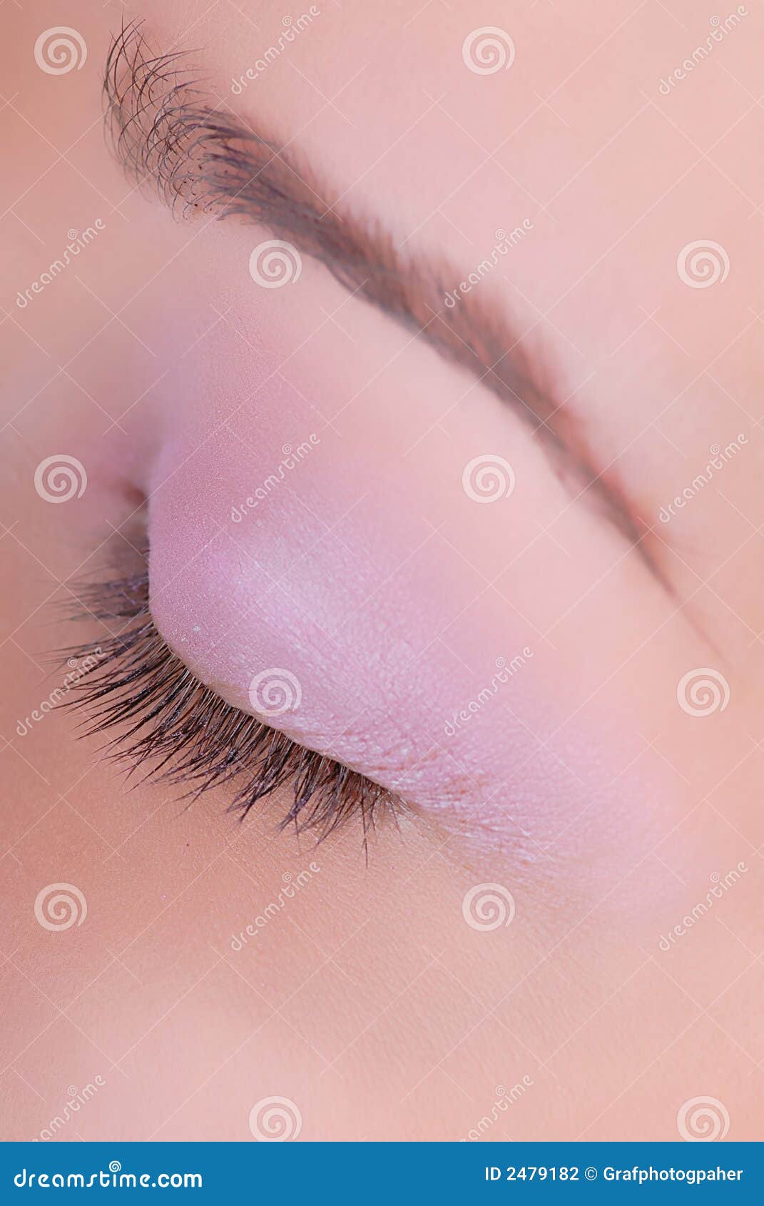 Closed eye stock photo. Image of eyelashes, communication - 2479182