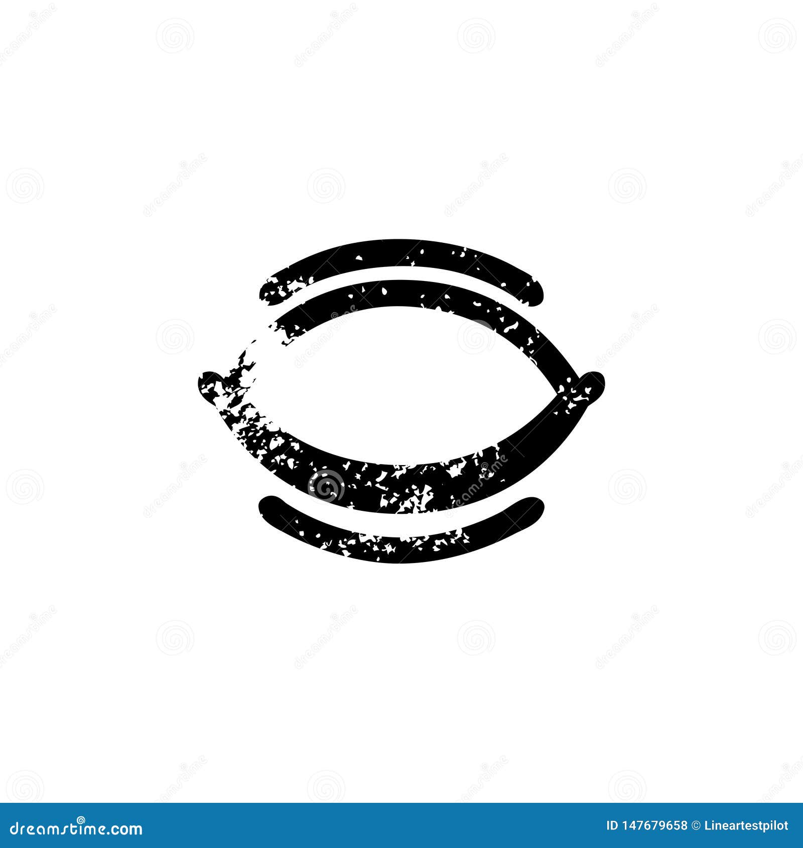 Closed eye distressed icon stock vector. Illustration of icon - 147679658
