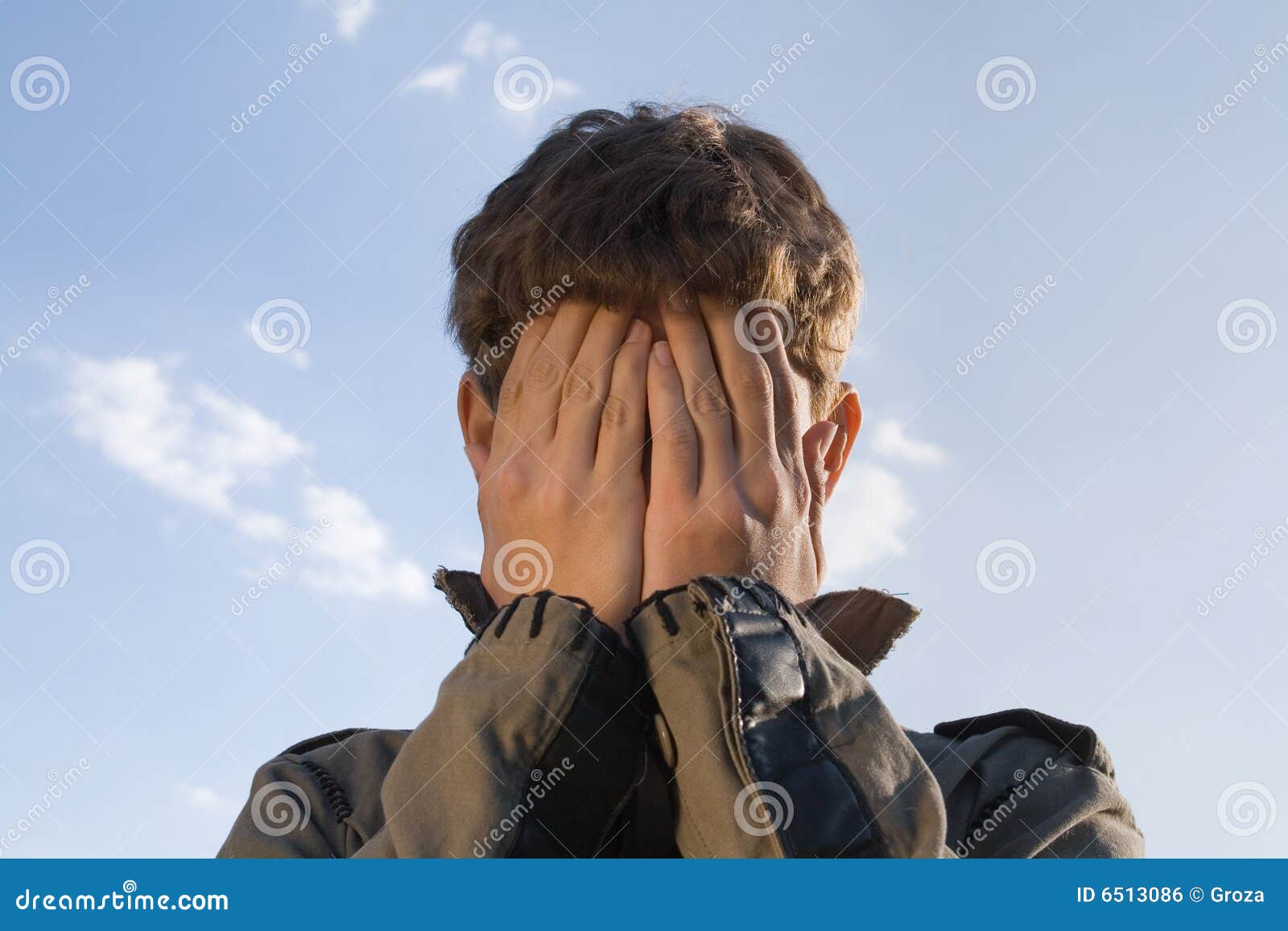 Closed face stock photo. Image of face, concepts, disaster - 6513086