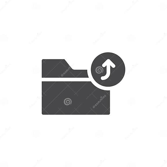 Closed Folder Icon Simple Vector Symbol Stock Vector - Illustration of ...