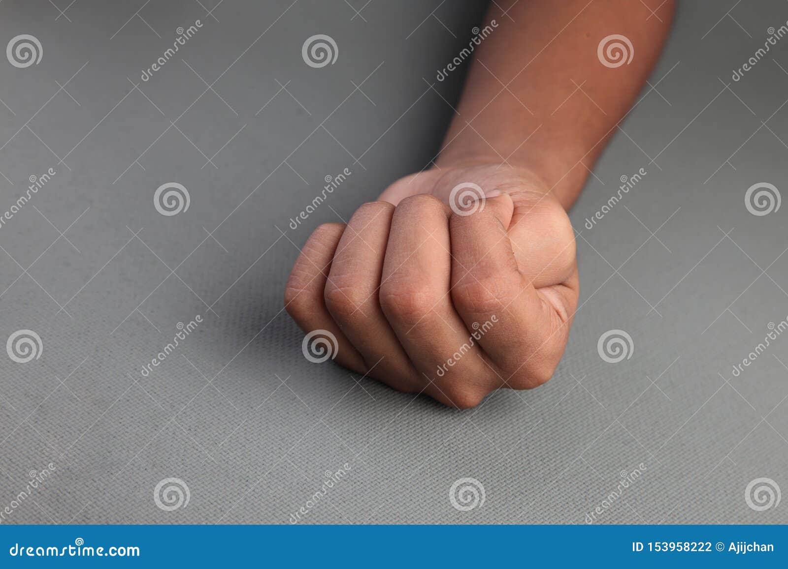 Man With Closed Hands Face On A Background Stock Image | CartoonDealer ...