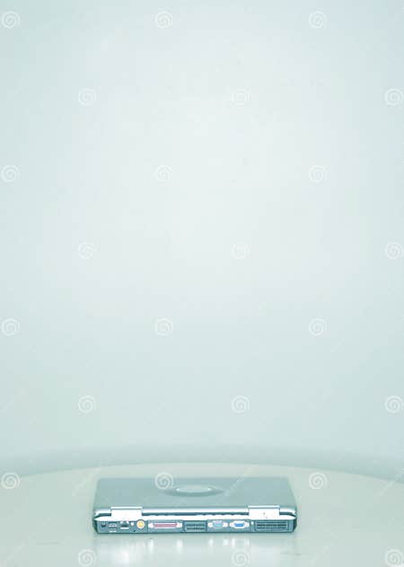 Closed Laptop stock image. Image of closed, back, electronics - 2383955