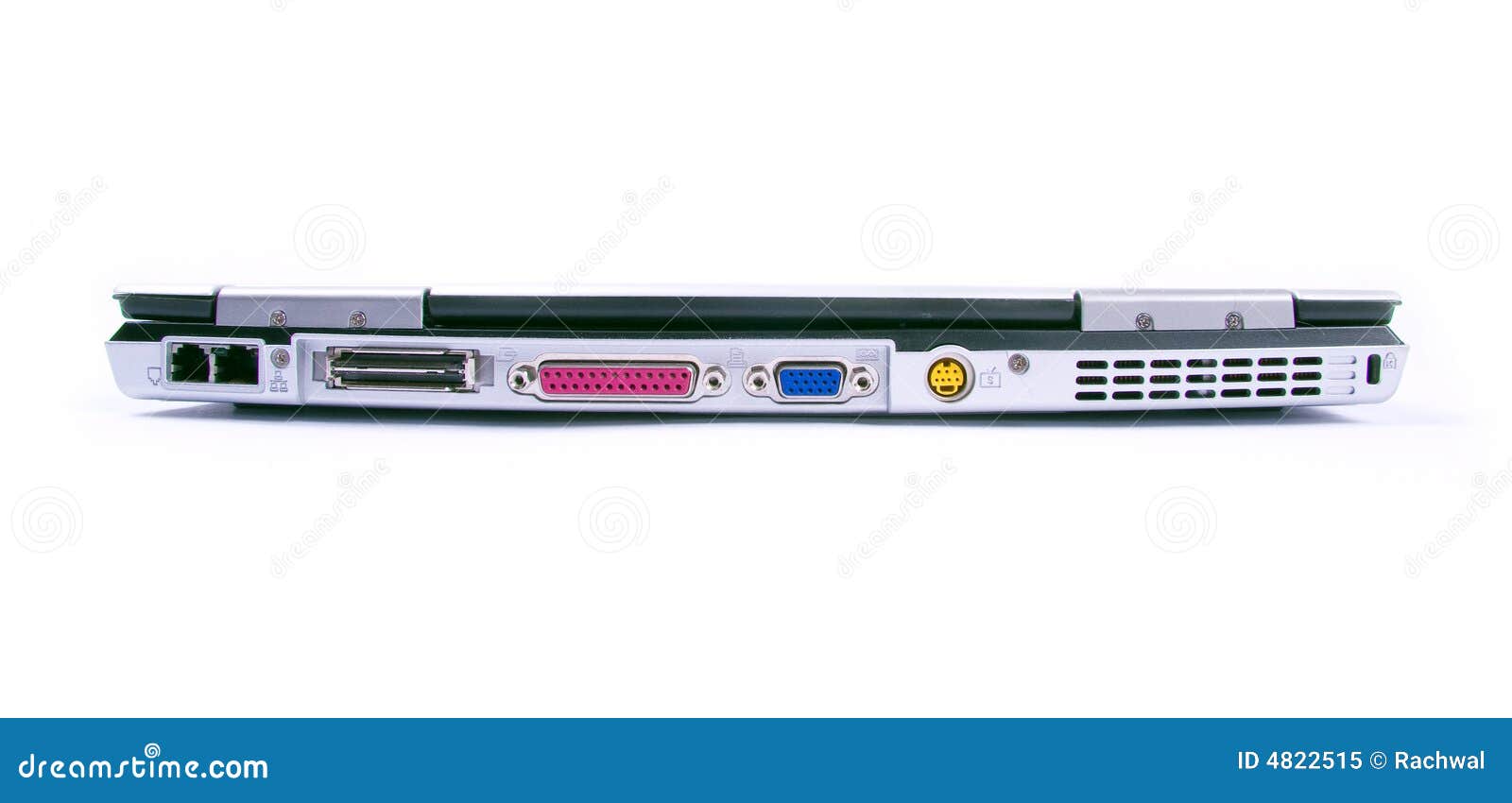 Closed laptop stock image. Image of computer, computing - 4822515