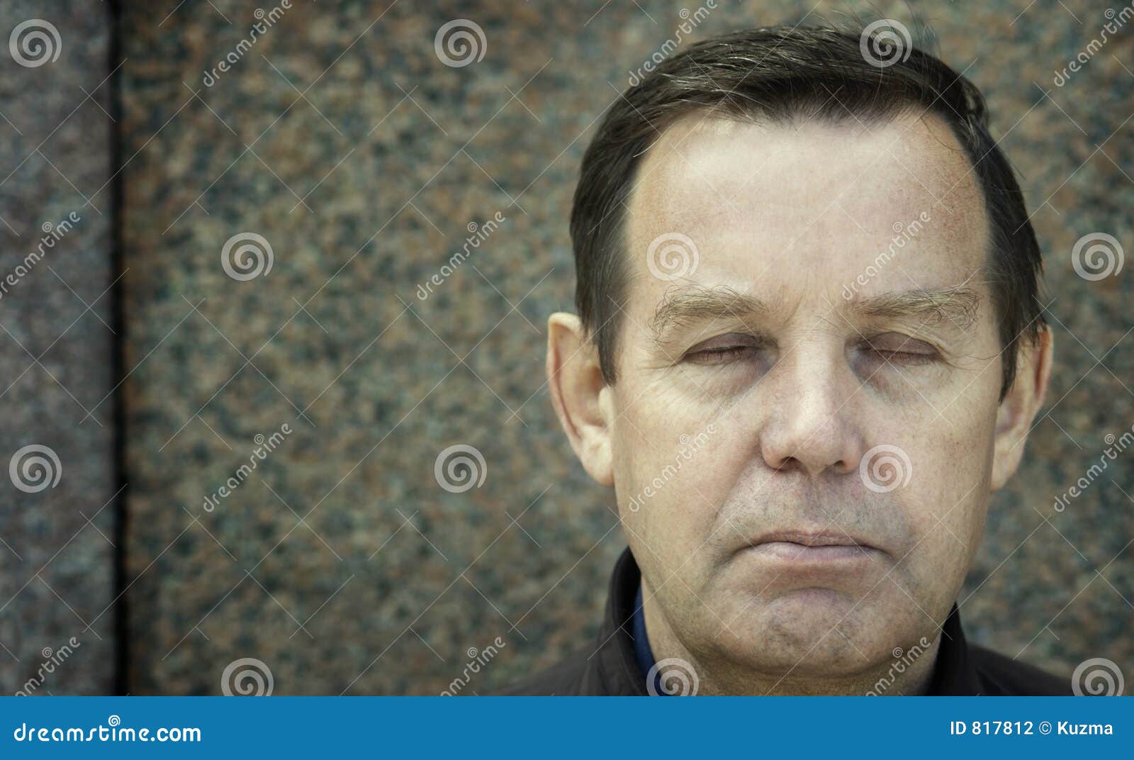 Closed man stock photo. Image of stress, conceptual, alight - 817812